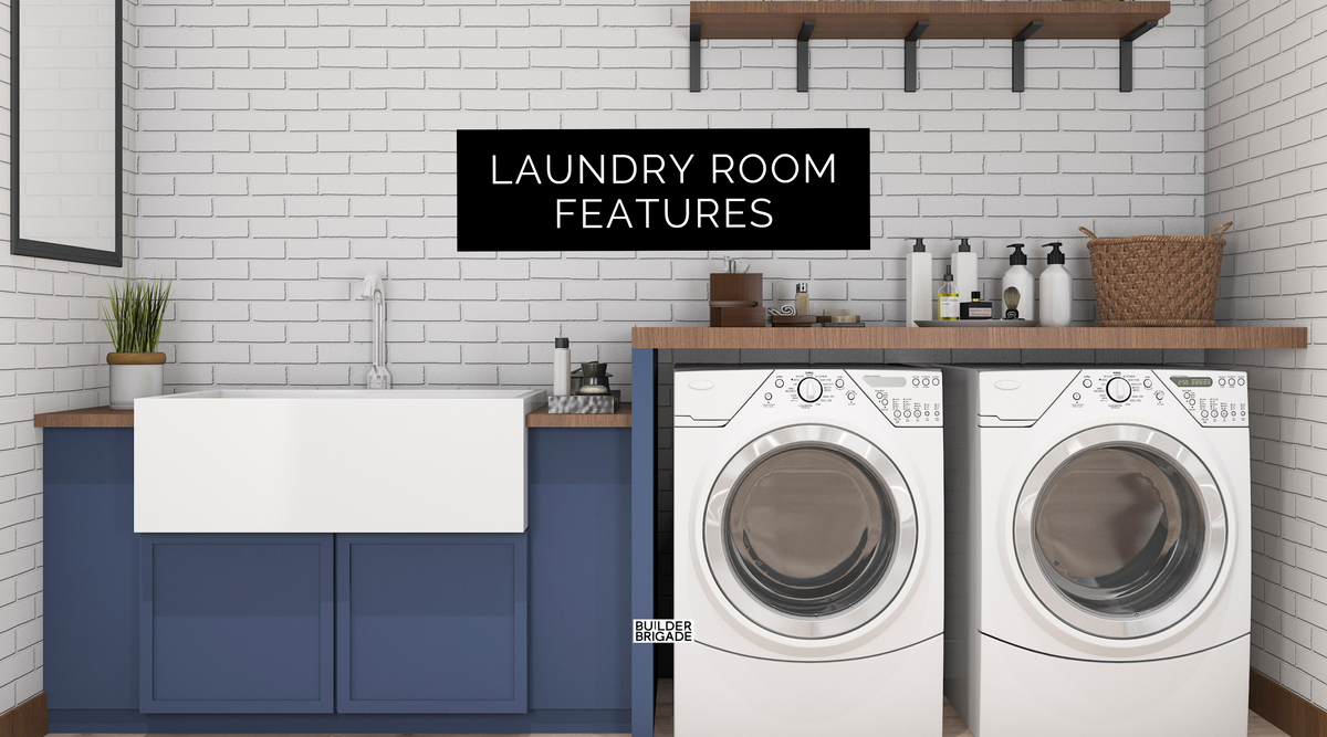 6 Laundry Room Features That Will Knock Your Socks Off – Builder Brigade