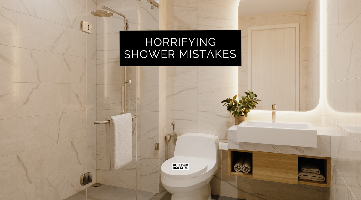 4 Horrifying Shower Mistakes Homeowners Always Regret – Builder Brigade