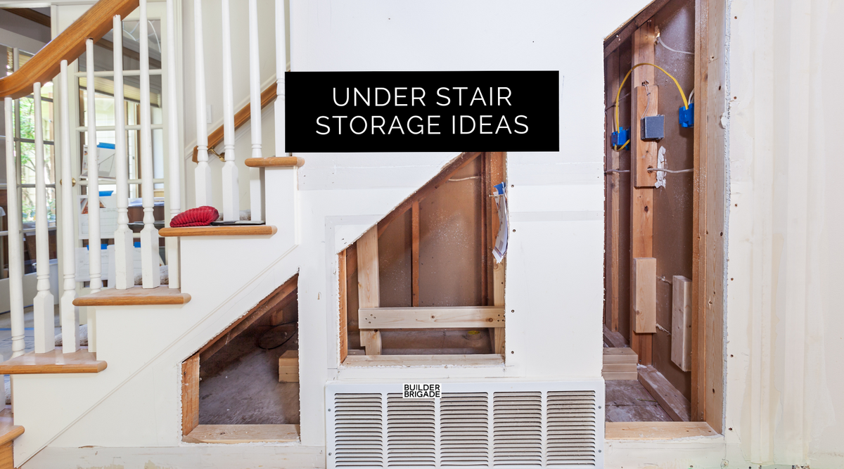How To Use The Space Underneath Your Stairs – Builder Brigade